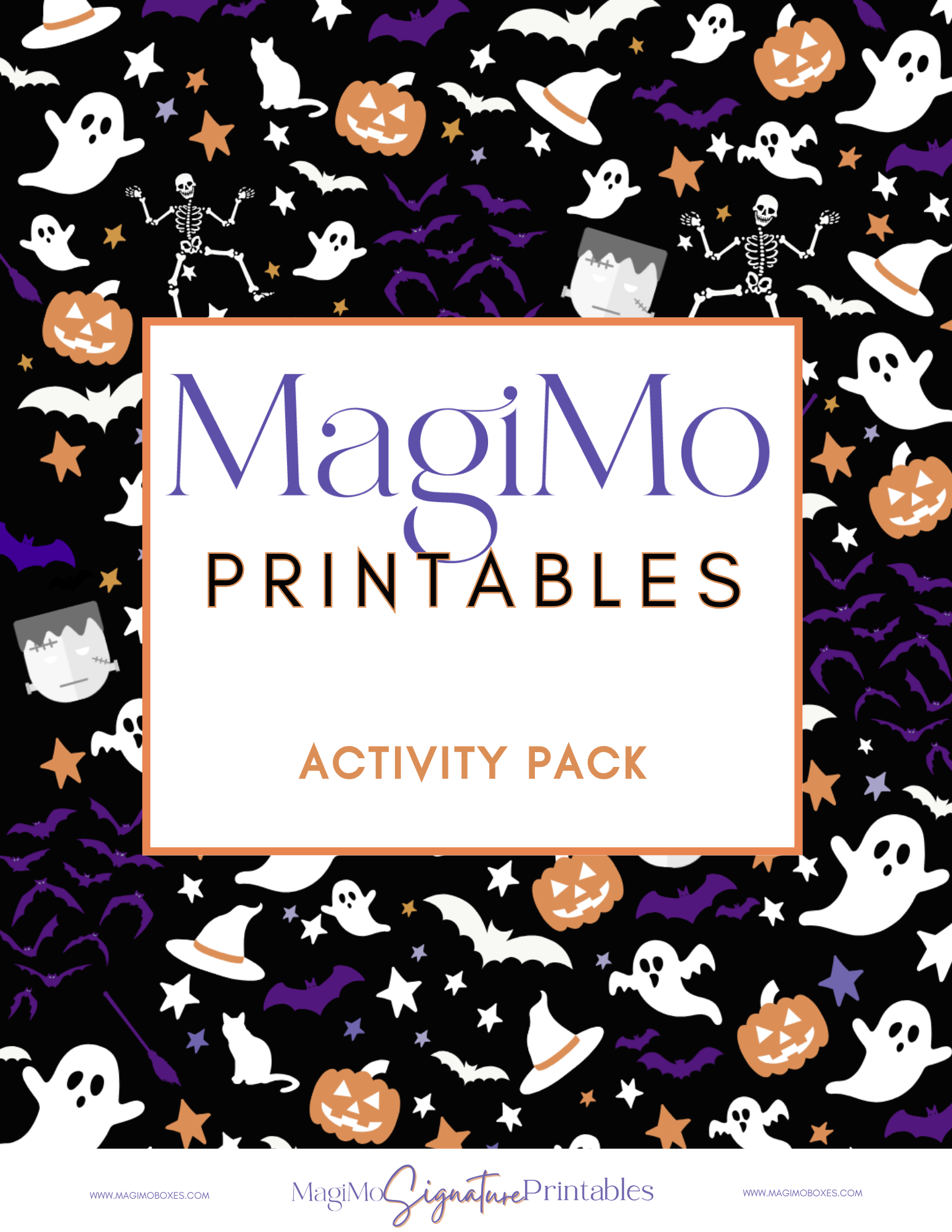 Halloween Activity Pack [Printable - Digital File] – MagiMo Boxes