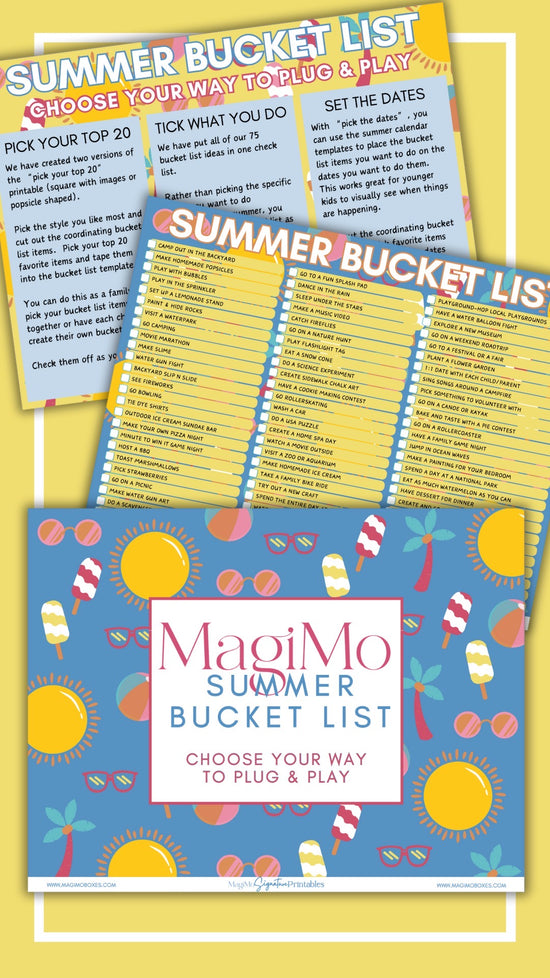 Summer Bucket List [Printable - Digital File] – MagiMo Boxes