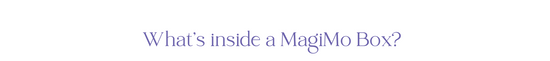 Main Menu: Choose Your Box – MagiMo Boxes